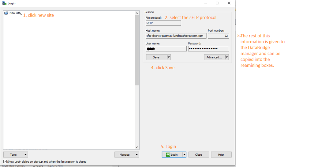 What is the sFTP system?